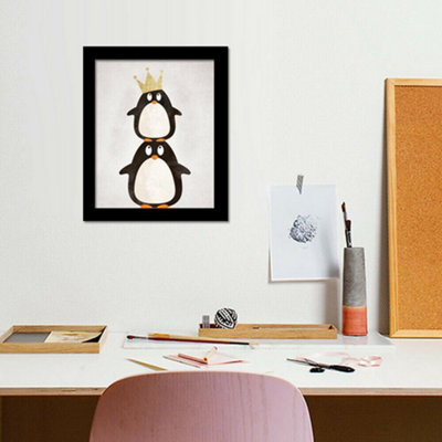Penguin Canvas Room Decor Gifts for Girls Peel and Stick | DIY at B&Q