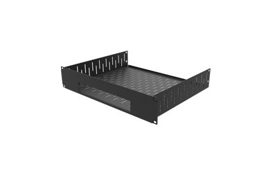 Penn Elcom 2U Vented Rack Shelf & Magnetic Faceplate For PS4 PRO R1498 ...