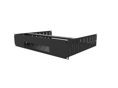 Penn Elcom 2U Vented Rack Shelf & Magnetic Faceplate For Sky Q Mini ...