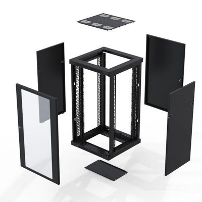 Penn Elcom 32U Rack Enclosure M6 Rail 600mm / 23.62in x 600mm / 23.62in ...