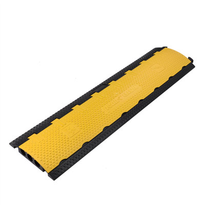 Penn Elcom Cable Crossover with Yellow Lid, 3 Channel