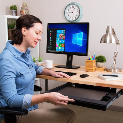 Penn Elcom Laptop Security Drawer 450mm/17.72" Black EX-6151B