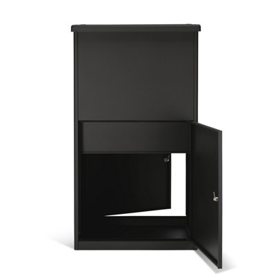 Penn Elcom Secure Parcel Drop Box, Large, Black
