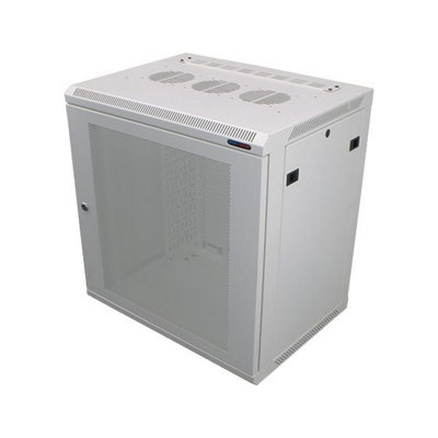 Penn Elcom Wall Mount Rack Enclosure 12U 450mm/17.72 Inch Deep M6 Rack ...