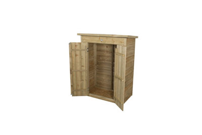 Pent Midi Wooden Garden Tool Storage - Outdoor Patio Storage