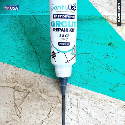 PentaUSA Grout Reviver - Grout Repair, Restore and Renew Tile Grout in ...