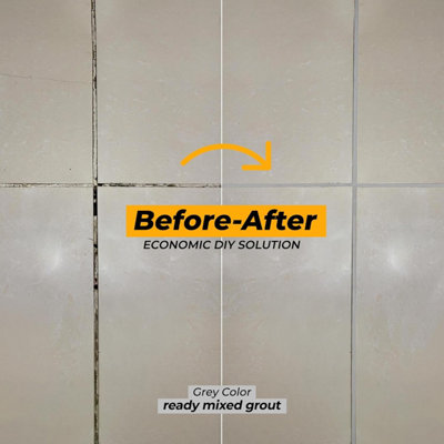 PentaUSA Grout Reviver - Grout Repair, Restore and Renew Tile Grout in ...