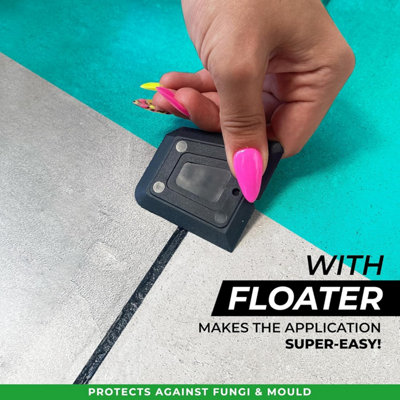 PentaUSA Grout Reviver Set, ReadyMix with Sponge, Rake, Floater, Grout ...