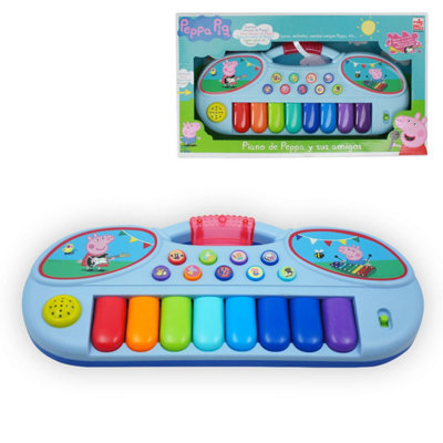 Peppa Pig Electronic Organ with built in Music and Sounds Toy Easy-to ...