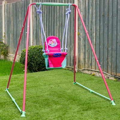 Peppa Pig Fast Folding Toddler Swing