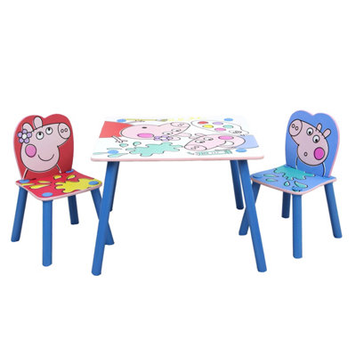 Peppa Pig Playful Table and Chair Set