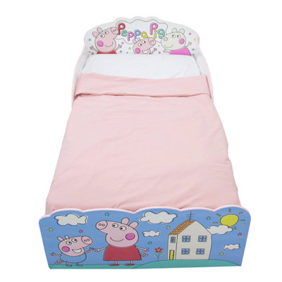 Peppa Pig Playful Toddler Bed with Storage