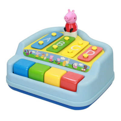 Peppa Pig Xylophone Keyboard with Figurine and built in Music and ...
