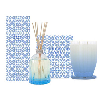 Peppermint Grove 2pc Mint Mojito Scented Candle & Diffuser Set - 370g ...