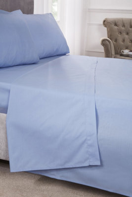 Percale Collection 180 Thread Count Percale Flat Sheet