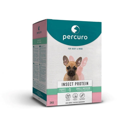 Percuro Puppy Small/Medium Breed Dry Dog Food 2kg | DIY at B&Q