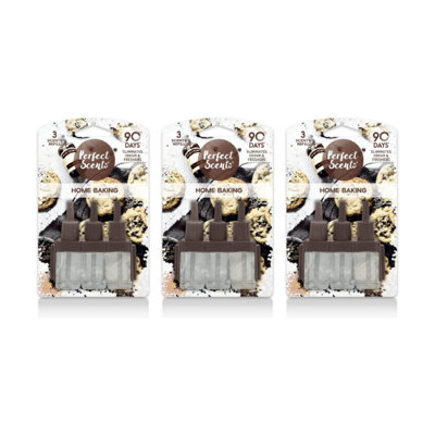 Perfect Scents 3 Scents Air Freshener Refill Home Baking 19ml (Pack Of 3)