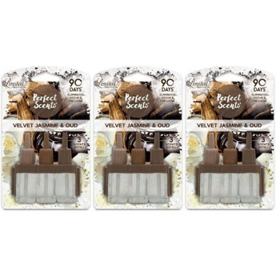 Perfect Scents Velvet Jasmine & Oud Refill, Compatible with 3volution ...