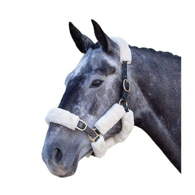 PERFORMANCE HORSES SUPAFLEECE HALTER FLEECES (PACK OF 6) NATURAL (ONE SIZE)