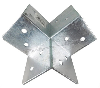 PERGOLA TRELLIS ARBOR Galvanised Joist Hanger Support Top Corner ...