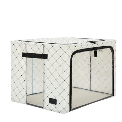 Periea Beau Folding Collapsible Stackable Fabric Home Storage Boxes ...