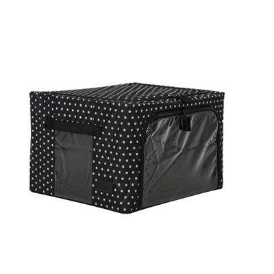 Periea Beau Folding Collapsible Stackable Fabric Home Storage Boxes ...