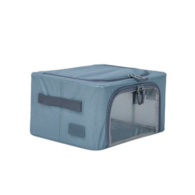Periea Beau Folding Collapsible Stackable Fabric Home Storage Boxes ...