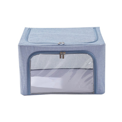 Periea Beau Folding Collapsible Stackable Fabric Home Storage Boxes ...