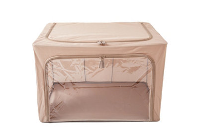 Periea Beau Folding Collapsible Stackable Fabric Home Storage Boxes ...