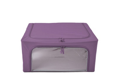Periea Beau Folding Collapsible Stackable Fabric Home Storage Boxes ...
