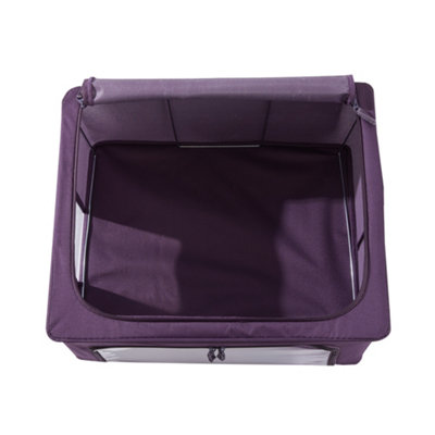 Periea Beau Folding Collapsible Stackable Fabric Home Storage Boxes ...