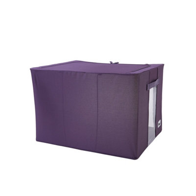 Periea Beau Folding Collapsible Stackable Fabric Home Storage Boxes ...