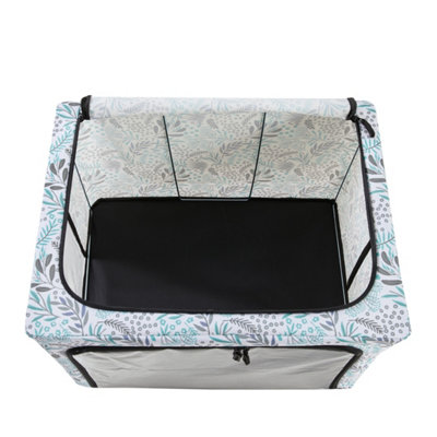 Periea Beau Folding Collapsible Stackable Fabric Home Storage Boxes ...