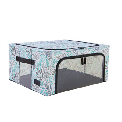 Periea Beau Folding Collapsible Stackable Fabric Home Storage Boxes ...