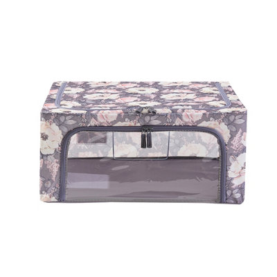 Periea Beau Folding Collapsible Stackable Fabric Home Storage Boxes ...