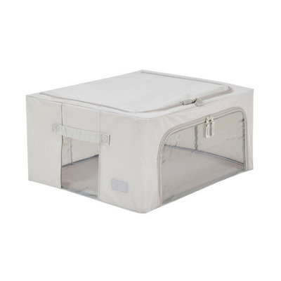 Periea Beau Folding Collapsible Stackable Fabric Home Storage Boxes ...