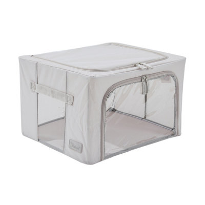 Periea Beau Folding Collapsible Stackable Fabric Home Storage Boxes ...