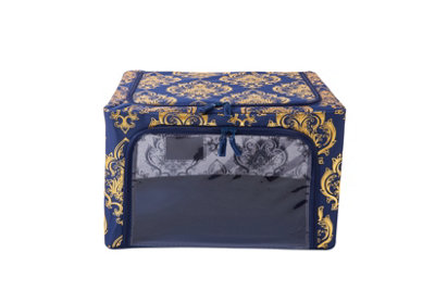 Periea Beau Folding Collapsible Stackable Fabric Home Storage Boxes ...