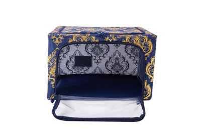 Periea Beau Folding Collapsible Stackable Fabric Home Storage Boxes ...