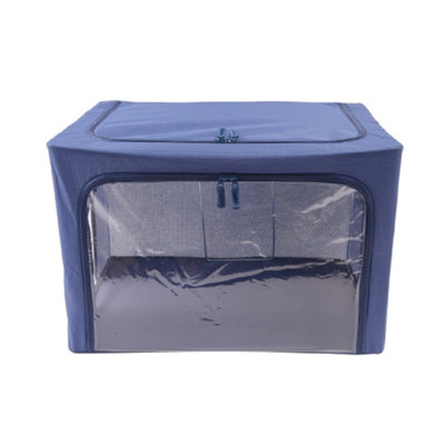 Periea Beau Folding Collapsible Stackable Fabric Home Storage Boxes ...
