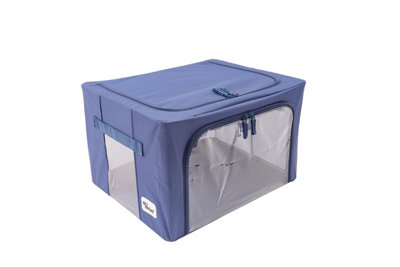 Periea Beau Folding Collapsible Stackable Fabric Home Storage Boxes ...