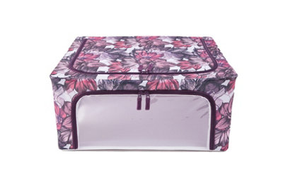 Periea Beau Folding Collapsible Stackable Fabric Home Storage Boxes ...