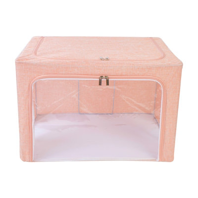 Periea Beau Folding Collapsible Stackable Fabric Home Storage Boxes ...