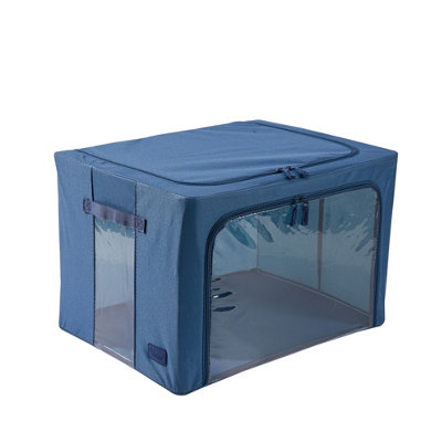 Periea Beau Folding Collapsible Stackable Fabric Home Storage Boxes ...