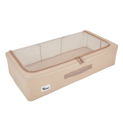 Periea 'Casey' Underbed Storage Boxes with Lids - Foldable, Stackable ...
