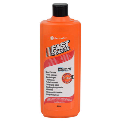 Permatex Fast Orange Hand Cleaner Pumice Workshop Garage Scrub 440ml