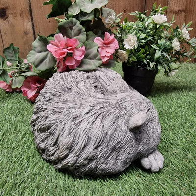 Persian Cat Stone Cast Garden Ornament
