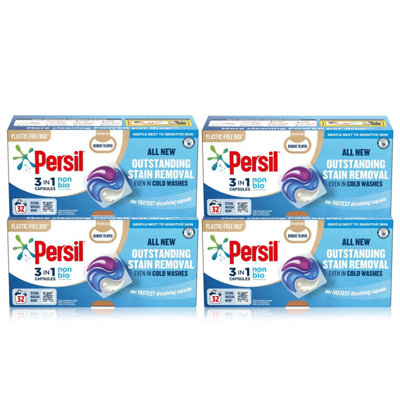 Persil 3-in-1 Washing Capsules Gentle Next to Sensitive skin, 32 Washes ...