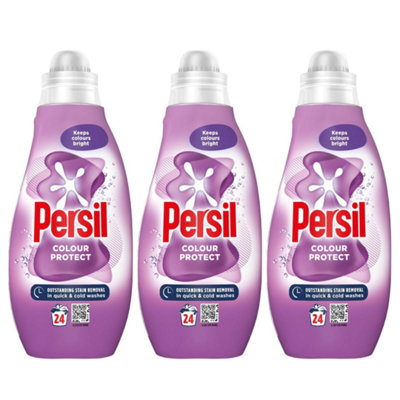 Persil Colour Protect Washing Liquid Detergent 24 Washes - Pack of 3