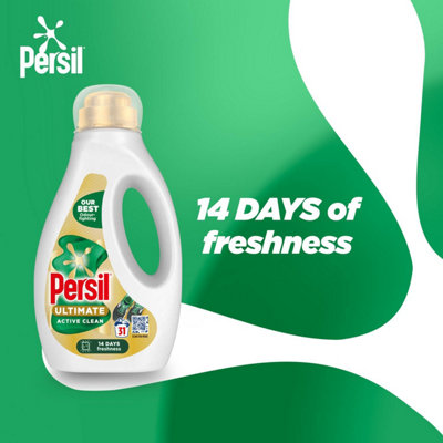 Persil Ultimate Liquid Detergent Active Clean Stain Removal 31 Washes ...